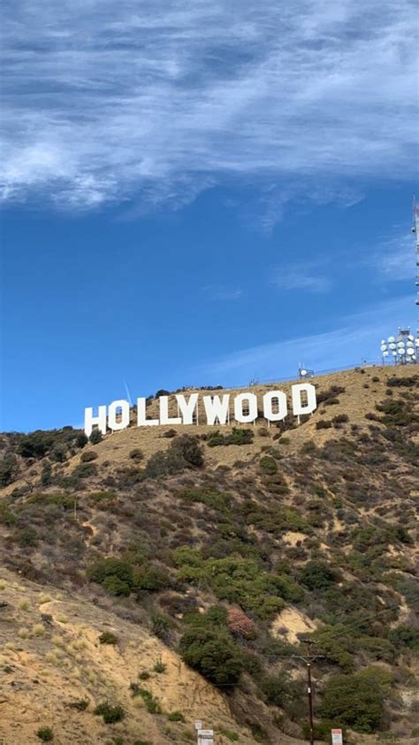 Hollywood Sign Hollywood Sign Santa Monica Los Angeles