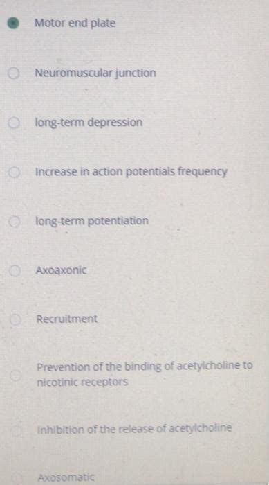 Solved Synapse Between An Axon And A Cell Body Axosomatic