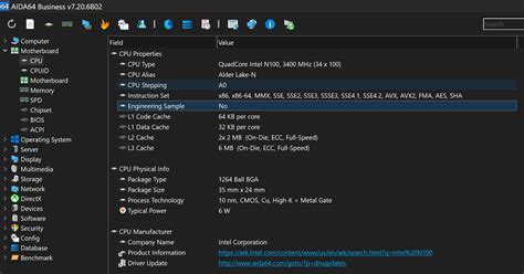 Intel® Processor Identification Utility For Windows Version 718