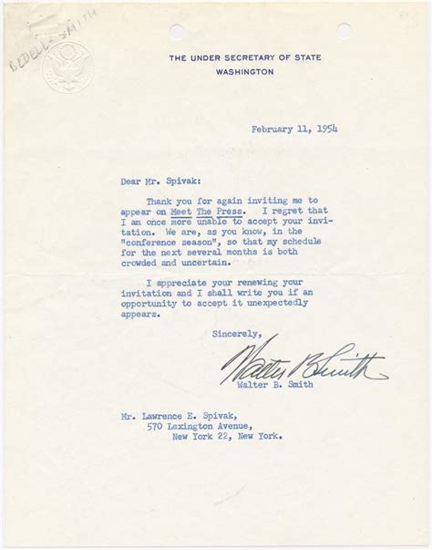 Lot Walter Bedell Smith