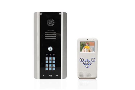 AES D E C T 705 Wireless Video Intercom Kit Gate Motors UK