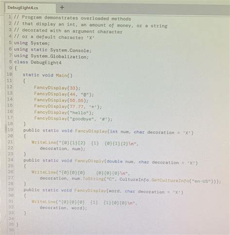 Solved 1 Program Demonstrates Overloaded Methods Il That