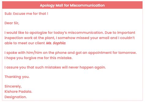 Professional Apology Emails To Boss For Mistake