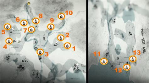 All Altar Of Reflection Locations In Ghost Of Yotei Gamespot