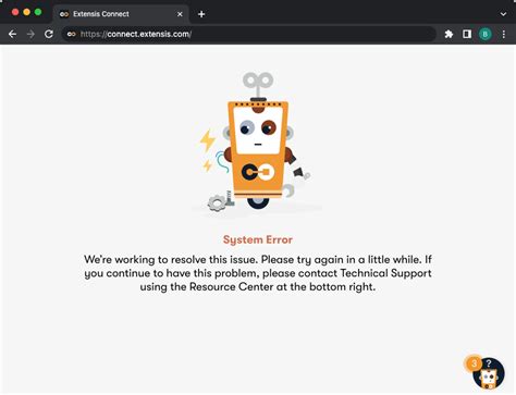 Getting System Error When Logging Into The Connect Web Platform Connect Extensis Extensis