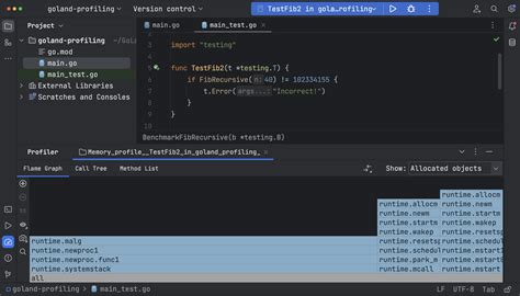 Profiling Go Code With GoLand The GoLand Blog