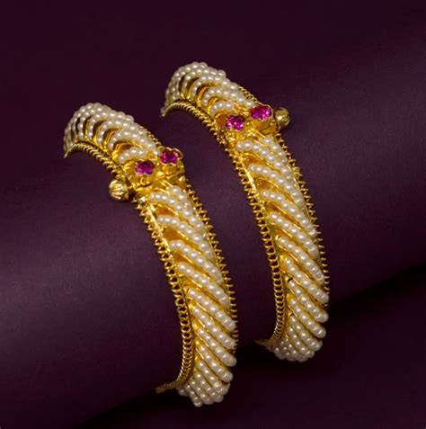 Traditional Maharashtrian Tode Bangle Designs Dhanalakshmi Jewellers