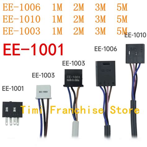5pcs 100 New Ee 1001 Ee 1006 Ee 1010 Ee 1003 1m 2m 3m 5m Photoelectric