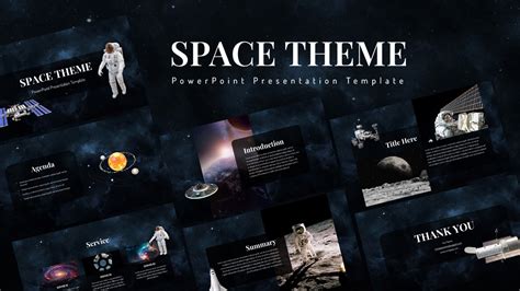 Space Powerpoint Theme Slidebazaar