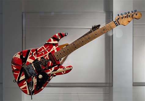 Eddie Van Halen Miniature Frankenstein Guitar Officially