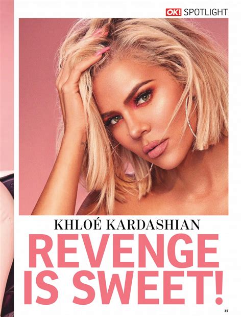 Khloe Kardashian Ok Magazine Australia 08122019 • Celebmafia