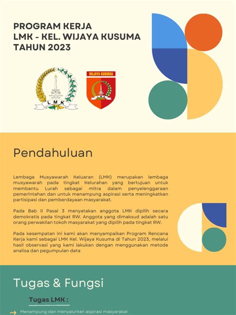 Program Kerja Lmk 2023 Pdf