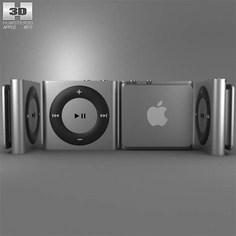 Apple Ipod Shuffle 3d Model Download Audio Devices On
