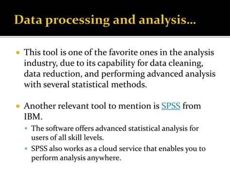 unit 8 data processing analysis and presentation and application 1 pptx