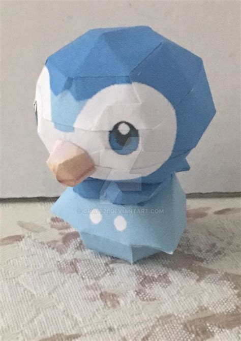 Chibi Piplup Papercraft By Craft21 On Deviantart
