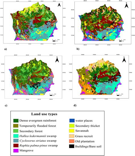 Results Of The Different Forest Classifications According To The Pixel Download Scientific