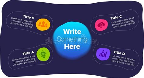 Abstract Infographic Template Creative Illustration Data Visualization Diagram Clean Simple