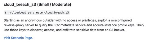 Implementing A Vulnerable Aws Devops Environment As A Cloudgoat