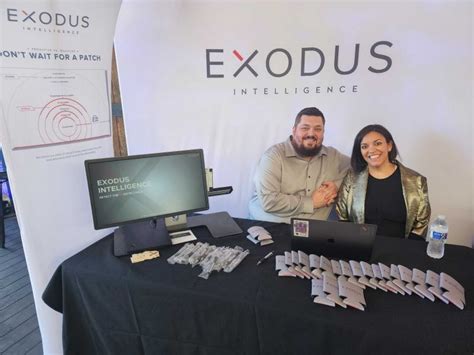 Exodus Intelligence On Linkedin The Exodus Team Was Thrilled To Exhibit At The Optiv Cyber