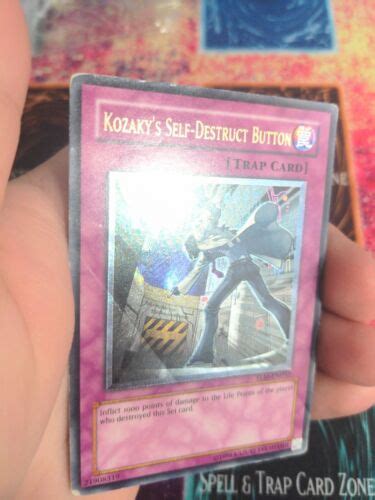 Yu Gi Oh Kozakys Self Destruct Button Tlm En052 Unlimited Ultimate