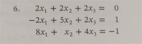 Solved In Exercises Solve The System By Gaussian Chegg