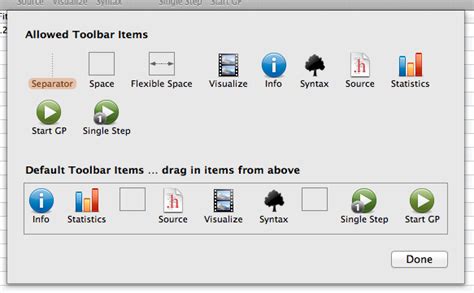 Objective C How To Edit A Toolbar In Interface Builder Xcode 5