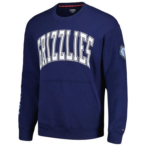 Tommy Jeans Memphis Grizzlies Henry Pullover Sweatshirt Academy