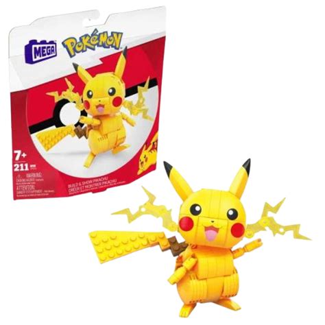 Pokemon Mega Bloks Pikachu Building Set Collecteebles