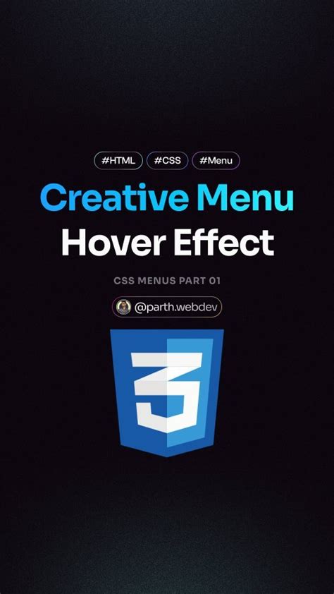 Parth Johar Web Development Javascript React Simple Menu Hover Effect Html And Css
