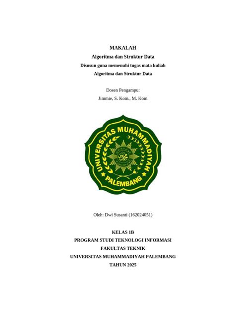 Algoritma Dan Struktur Data Pdf