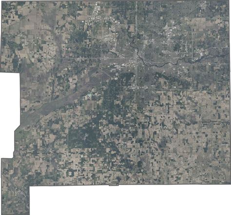 St Joseph County Map Indiana Us County Maps