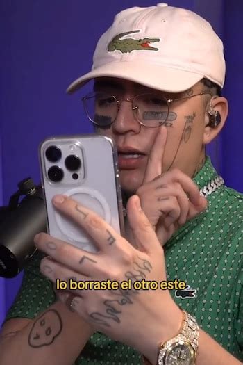 Qué Significan Los Tatuajes En La Cara De Dani Flow Infobae