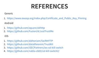 SSL Pinning And Bypasses Android And IOS PDF