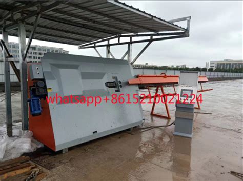 Automatic Reinforcement Steel Fabrication Stirrup Bending Machine Spare Parts Sent To Middle