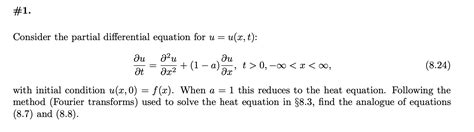 Solved The Answer Is Found When A Does Not Equal Zero The
