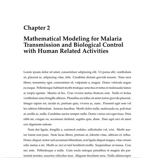 Sectioning How To Reduce Spacing Between Titles Of Chapters Tex