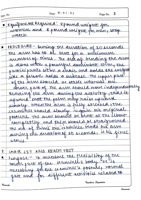 Physical Education Practical File Class 12th Pdf