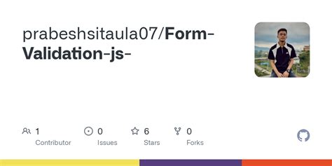 Github Prabeshsitaula07form Validation Js