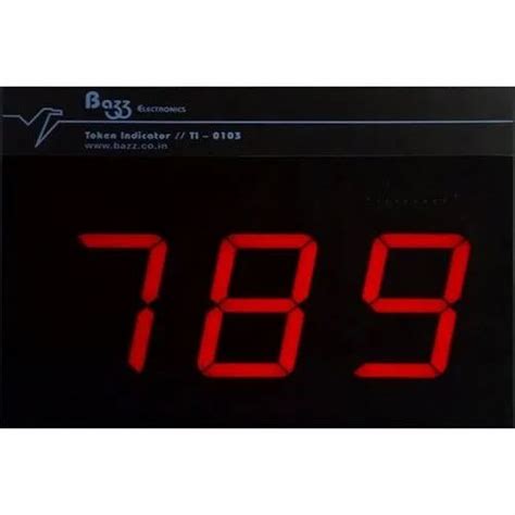 red wall mounted token calling system at ₹ 4750 piece in pune id