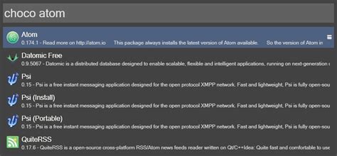 github blastdan wox plugin choco wox plugin for chocolatey