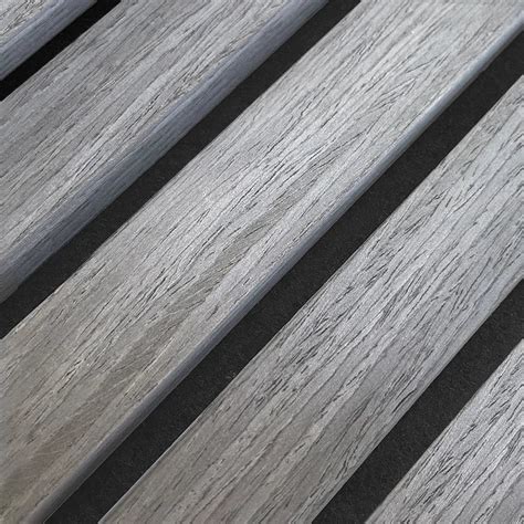 Sample Wooden Wall Panel Grey Oak