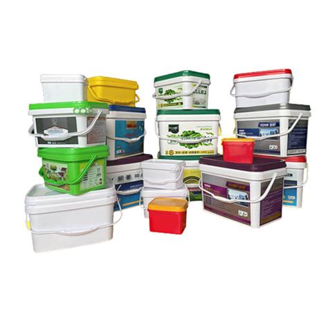 Tamper Proof Rectangular Plastic Buckets Wholesale And Secure Packaging