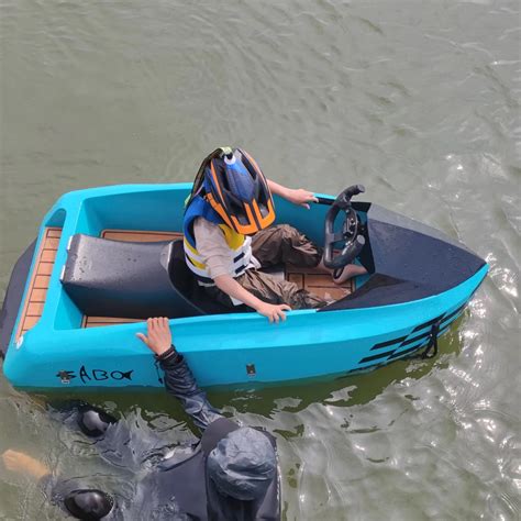 Personal Watercraft Mini Electric Wave Jet Boat 45kmh Speed Custom