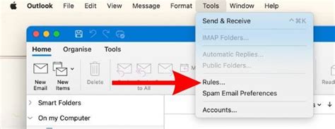 How To Fix Outlook Rules Not Supported For This Account On Mac The Mac