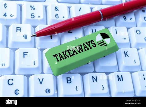 Text Caption Presenting Takeaways Conceptual Photo An Act Or Instance Of Giving Something From