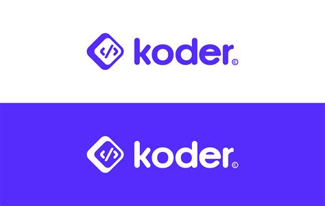 Koder Coding And Developer Logo Identity Behance