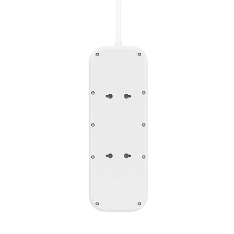 Surge Protector With Usb C And Usb A Ports 6 Outlet With 1 Usb C And 1