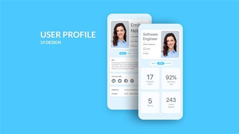 Flutter Profile Page UI | Profile Page Flutter - YouTube