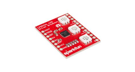 sparkfun led driver breakout micro robotics