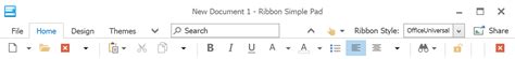 Ribbon Control Winforms Controls Devexpress Documentation